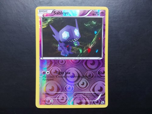 Pokemon - Sableye 61/113 Reverse Holo Uncommon Black & White Legendary ...