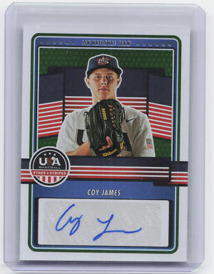 2023 USA Stars & Stripes #15U-CJ Coy James 15U Team Auto #/100 | eBay