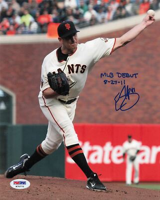 Eric Surkamp signed 8x10 photo PSA/DNA San Francisco Giants Autographed ...