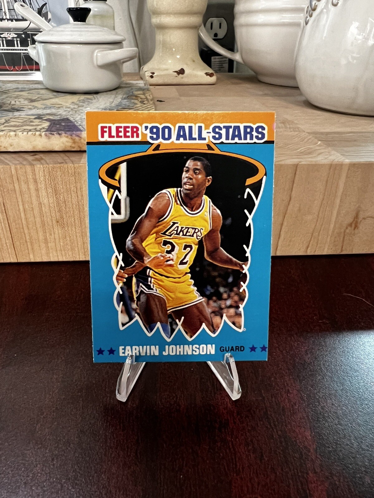 1990 Fleer Earvin Magic Johnson All Star | eBay