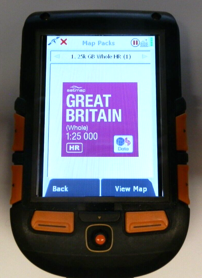 Satmap Map Card - OS Great Britain 1:25K For Active 10 & 12, GPS Not ...
