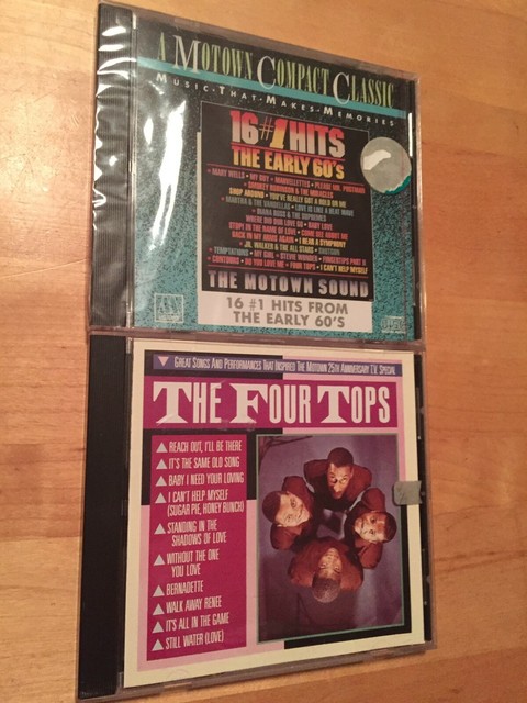 16 #1 Hits from the Early 60's by Various Artists (CD, Nov-1991, Motown ...