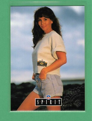 1992 NFL PRO LINE PORTRAITS SPIRIT MITZI TESTAVERDE CERTIFIED AUTHENTIC ...