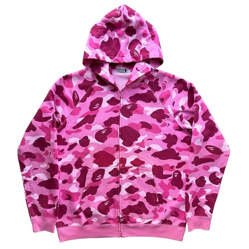 RARE RARE ‘10 Bape pink camo zip up (Japan only) Size… - Gem