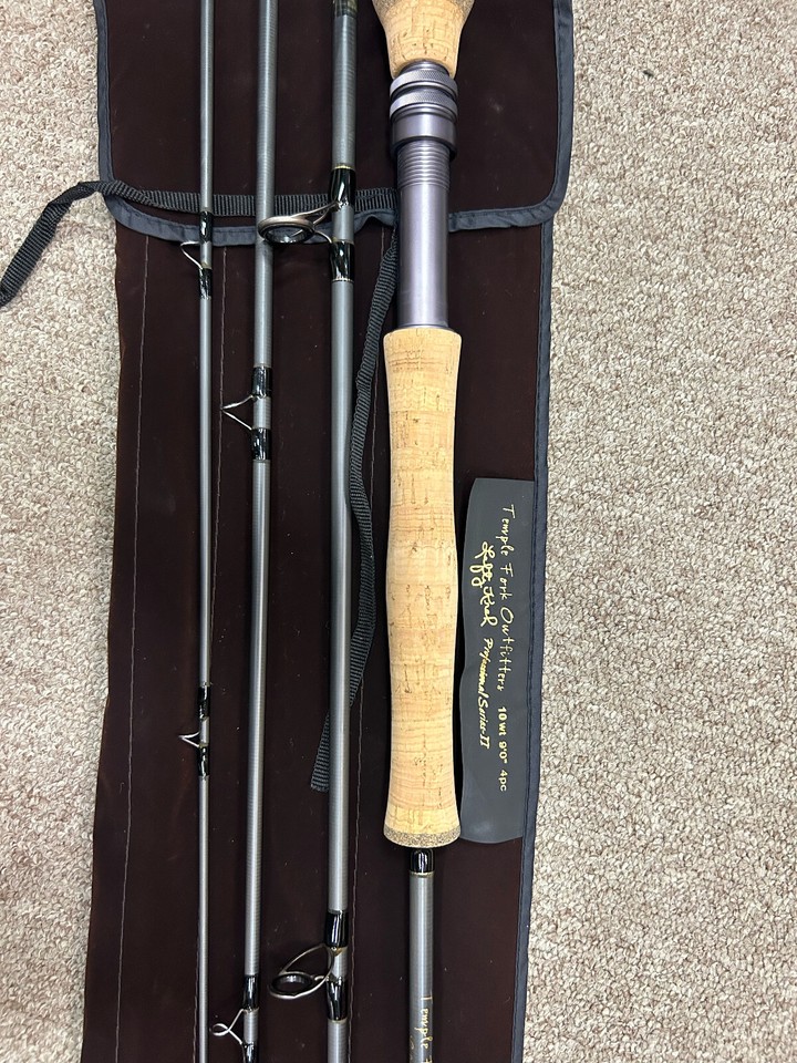 TFO Professional Series II 9' 10 Weight 4 Piece Fly Rod | eBay