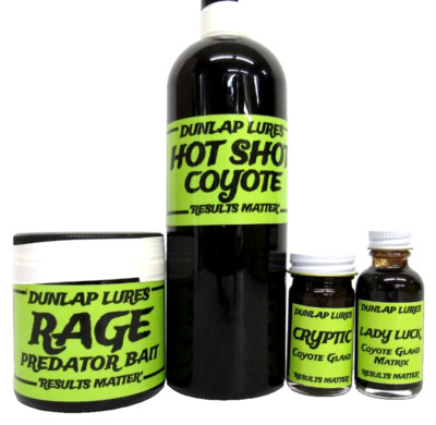 Dunlap's Professional Coyote Trapping Bait And Lure Kit Dunlap Lures K ...