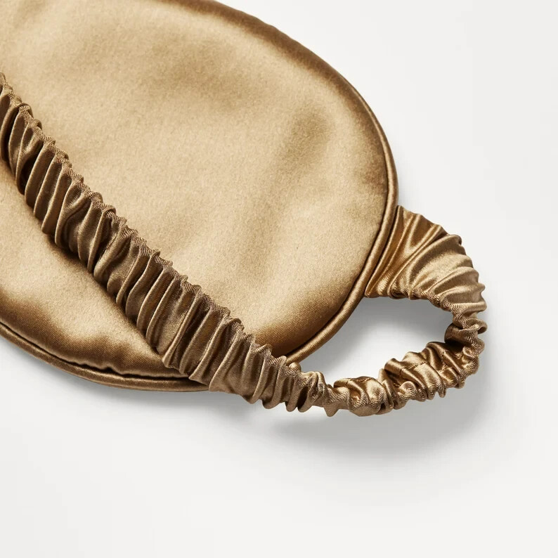 Pure Silk Sleep Eye Mask, GOLD | eBay