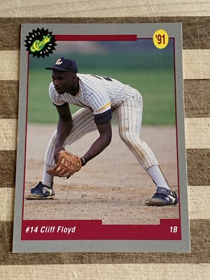 1991 Classic Draft Picks Baseball Cliff Floyd Rookie Card #11 | eBay