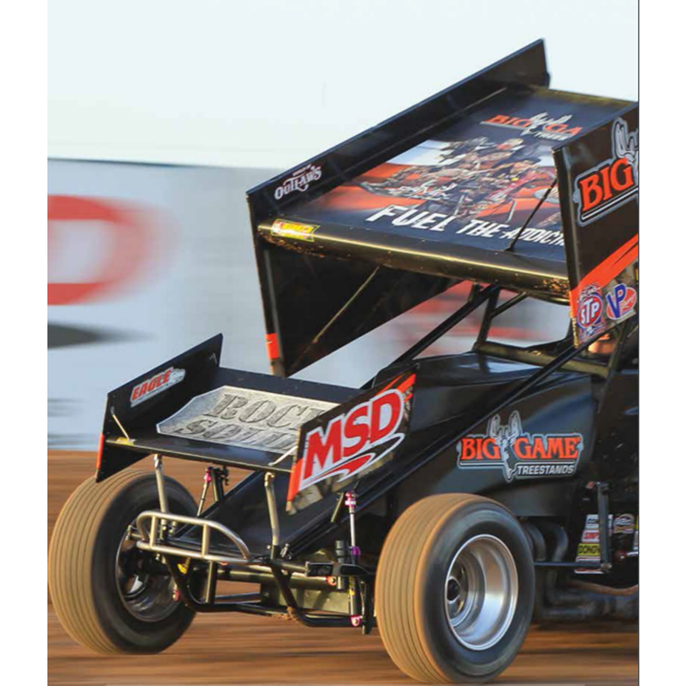 MSD Ignition 6 HVC Circle Track Coil - 34,000 Volts - 3 mH - Black ...