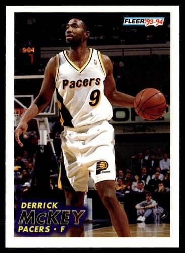 1993-94 Fleer Derrick McKey Indiana Pacers #299 | eBay