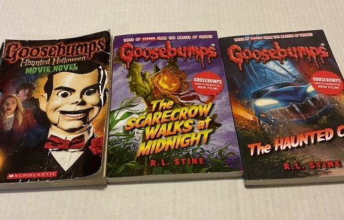 Lot Of 3 R.L. Stine Goosebumps Book Tales Of Terror Haunted Halloween ...