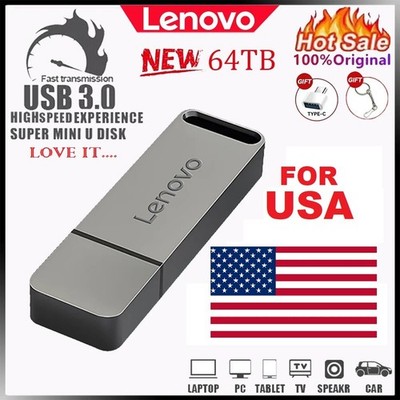 Lenovo High-Speed USB 3.0 Flash Drive Large Capacity U Disk For Laptop ...