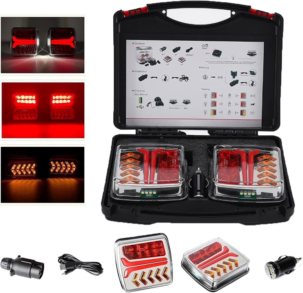 Wireless Trailer Lights China Wireless Trailer LED Light Kit