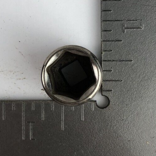 Craftsman 12mm 6 Point 1/4" Drive Shallow Socket Inverted G 43513 Made ...