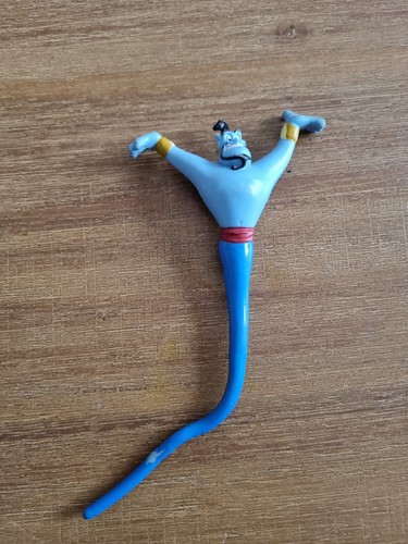 Vtg Disney Aladdin Applause PVC Genie / Robin Williams Figure Toy Cake ...