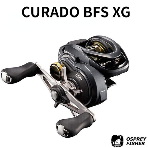 Shimano Curado BFS XG Low Profile Baitcast Reel 7+1BB Bait Finesse ...