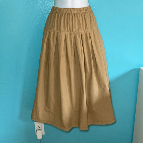 Alex Mill "June" Pull On Skirt in Vintage Khaki Size M | eBay
