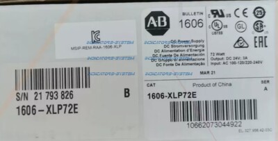 1PC New Factory Sealed Allen Bradley 1606-XLP72E Power Supply | eBay