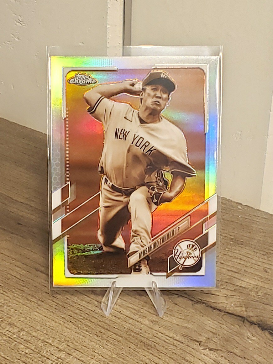 2021 Topps Chrome💥Sepia Refractor💥 #131 - Masahiro Tanaka | eBay
