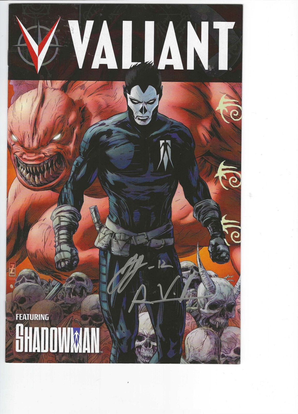 VALIANT COMICS FALL 2012 PREVIEW EDITION #2 NM+ SIGNED ED. SHADOWMAN | eBay
