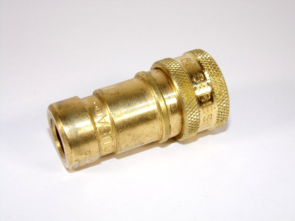 Parker Hydraulic Quick Connect BH2-60 Coupling with BH2-61 Nipple 1/4 ...
