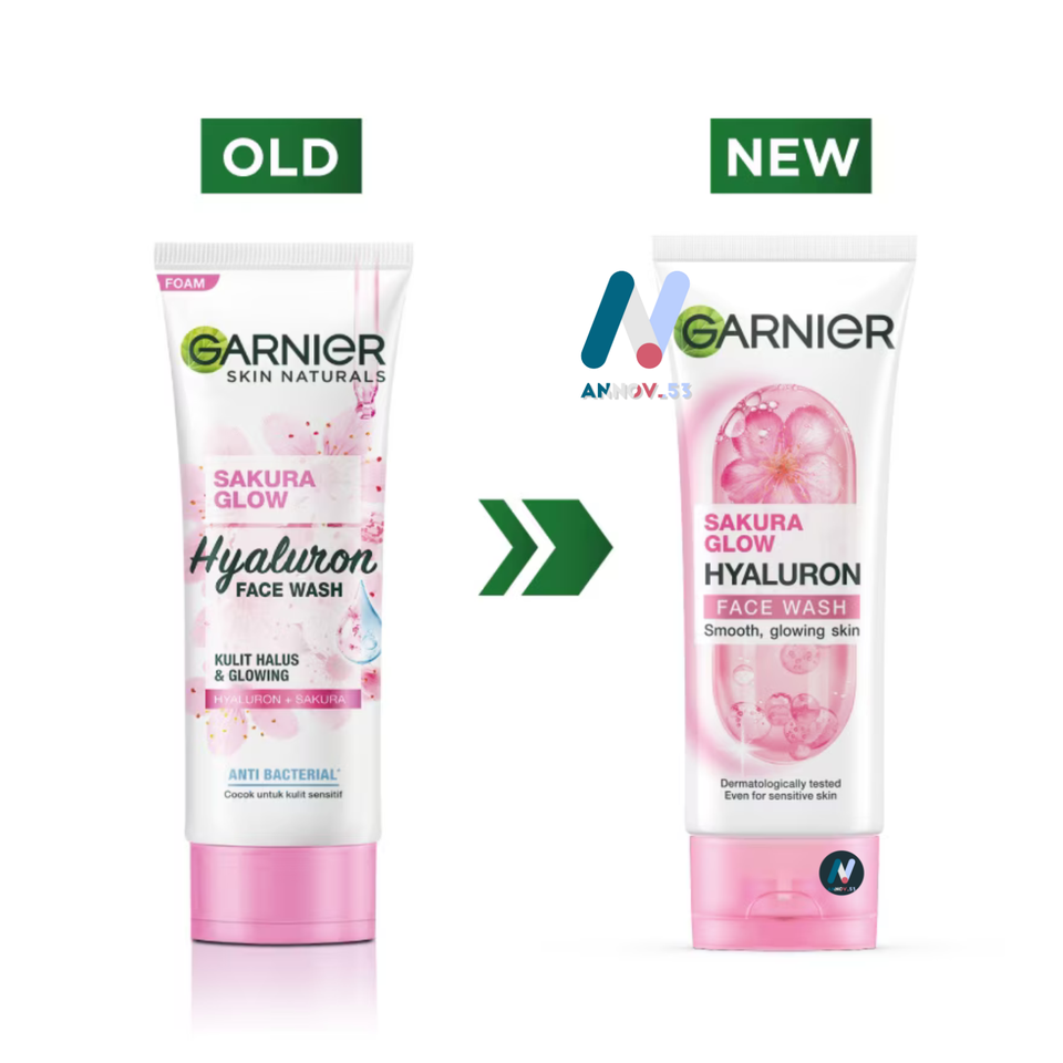 GARNIER Glow 3in1 Vit C Acne Pore Dark Spot Face Wash Scrub Serum ...