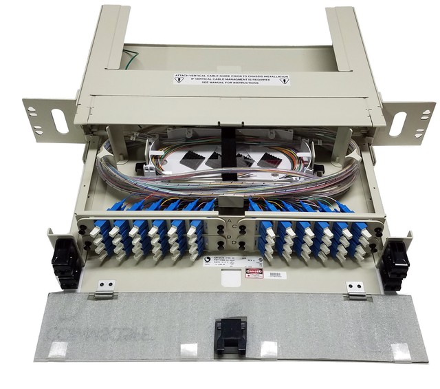 Commscope FPX-2FRP07-482 Termination/Splice Panel 48 Ports SC/UPC ...