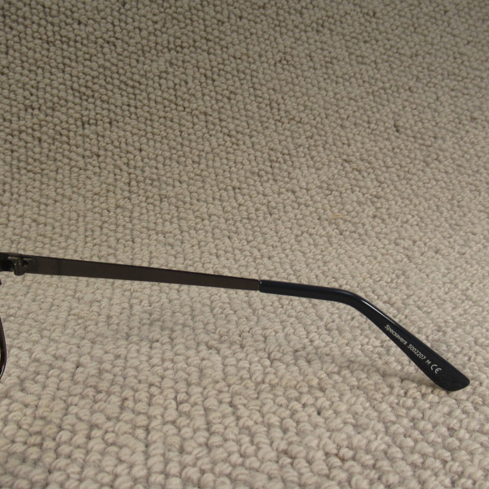 Specsavers Glasses Frames Isaac 30690219 Black Rectangle Eyeglasses ...