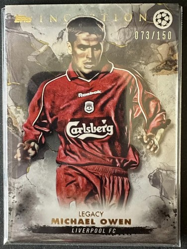 2022-23 Topps Inception UEFA Legacy - Liverpool Michael Owen 73/150 | eBay