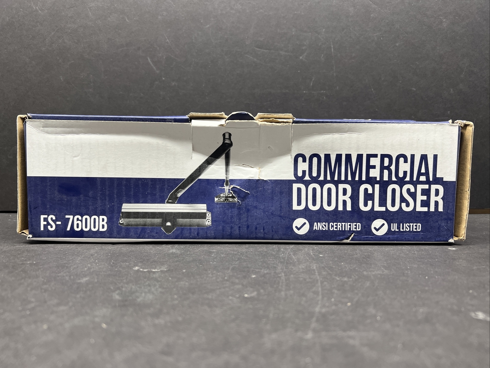 Fortstrong Commercial Door Closer FS-7600B, Black Heavy Duty Closer ...