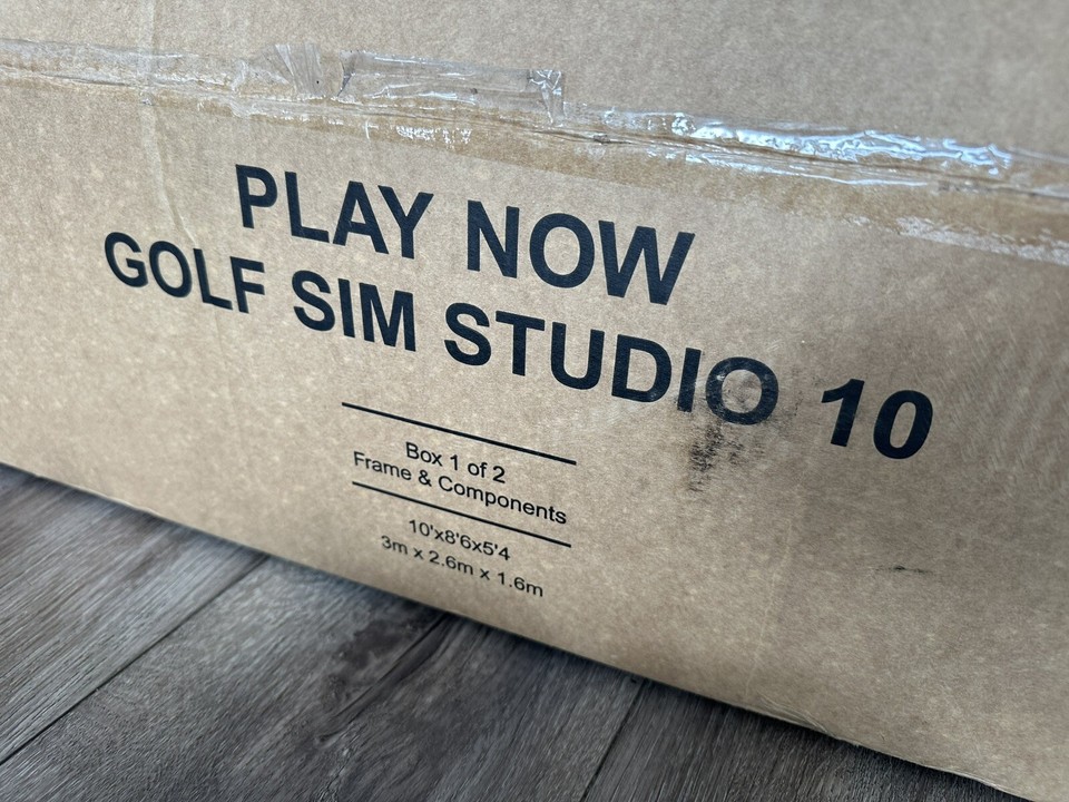 SkyTrak Golf Simulator Play Now Pro Studio 10 Box 1 Of 2 Frame ...