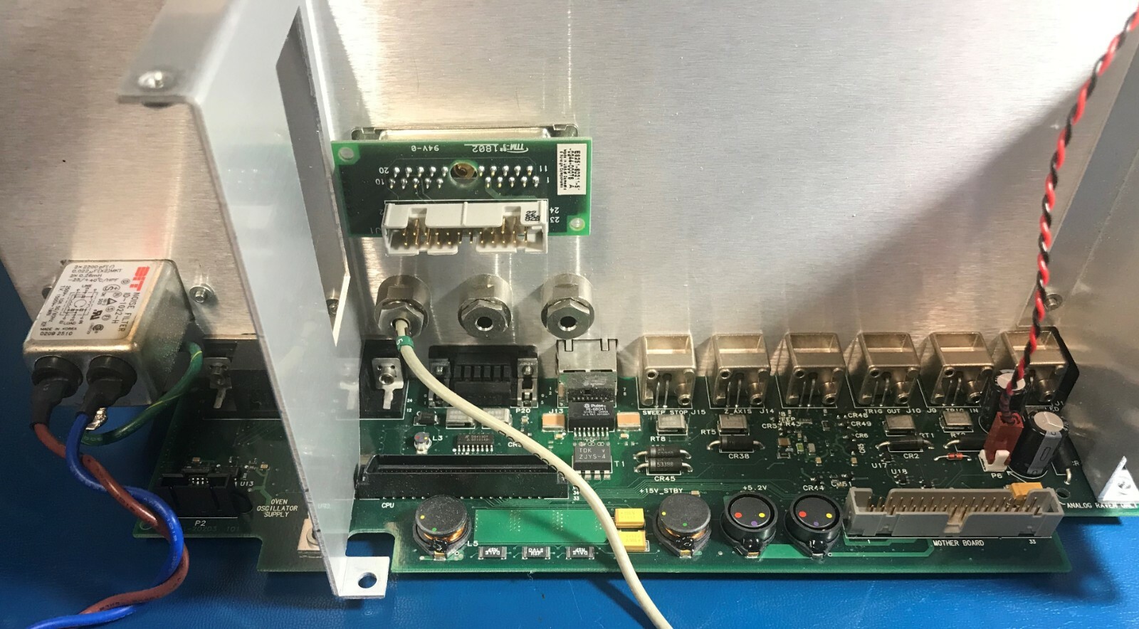 Keysight Agilent E8247C back panel with E8251-6023 assembly | eBay