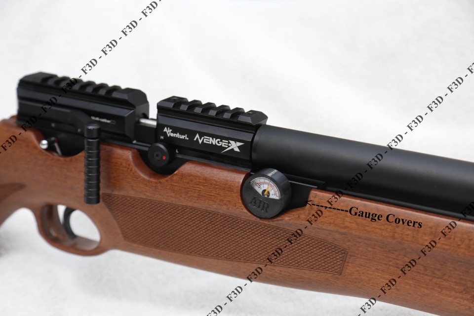 Air Venturi Avenger X 3D Printed Barrel Band + Combo Gauge Cover ...