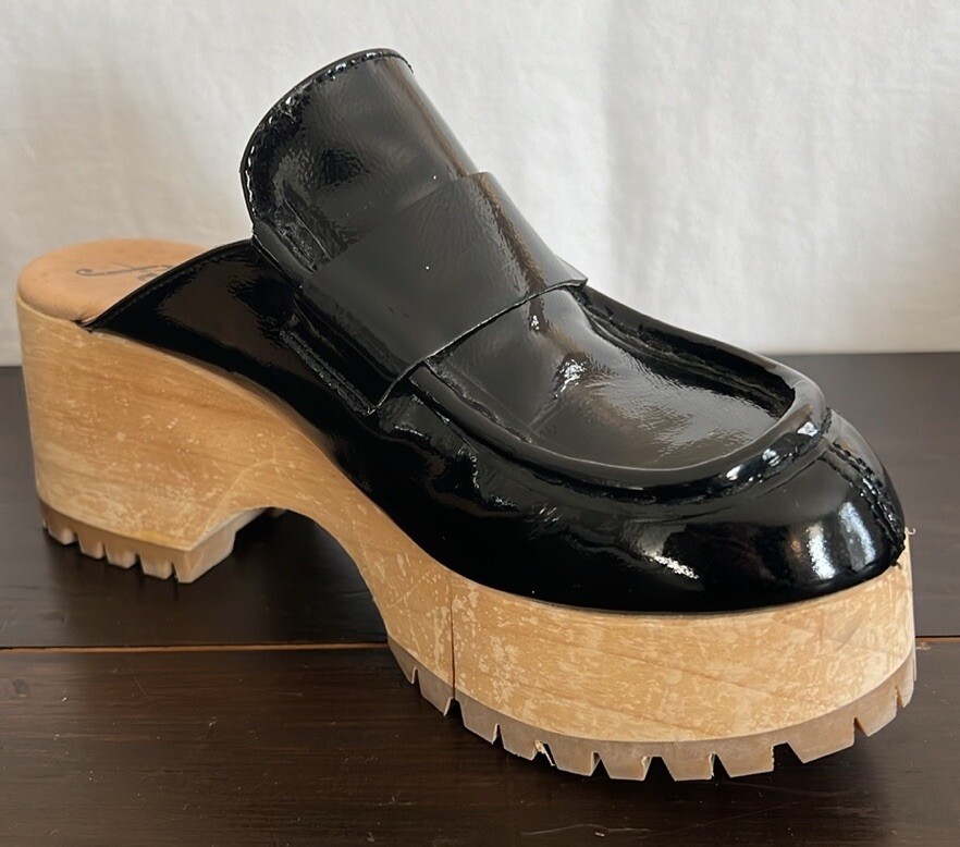 Free People Corbin Loafer Clogs - Gem