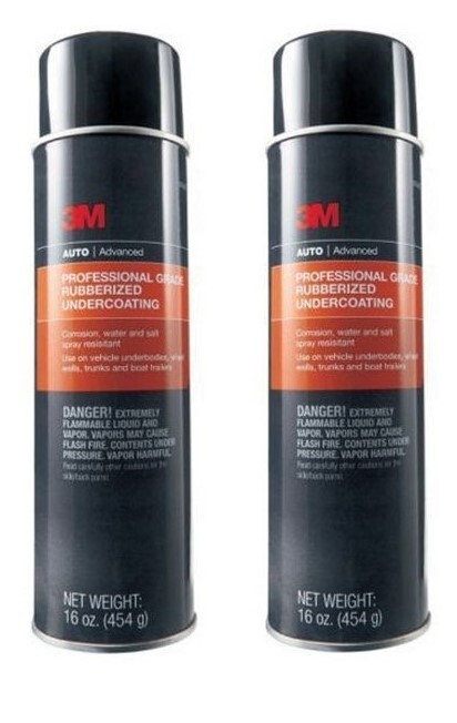 3M 03584 Professional Grade Rubberized Undercoating 16oz Can (2 Pack ...