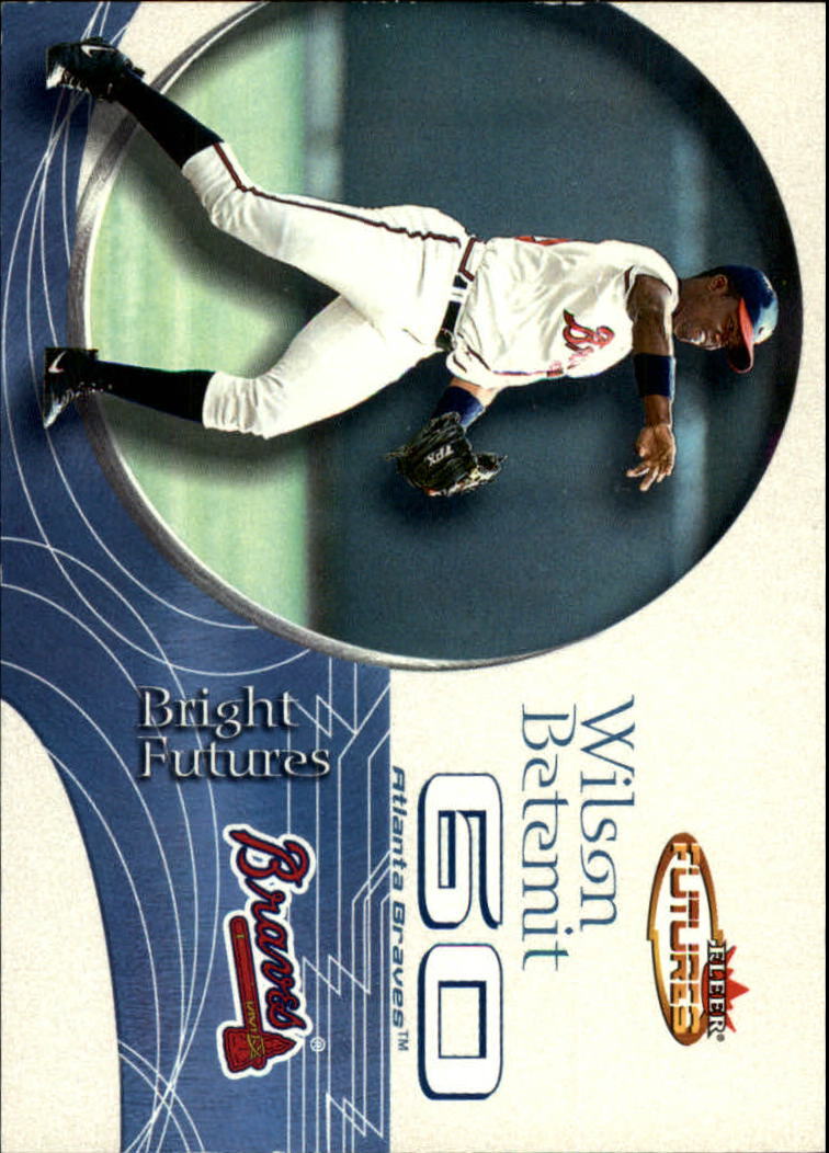 2001 Fleer Futures Atlanta Braves Baseball Card #225 Wilson Betemit ...