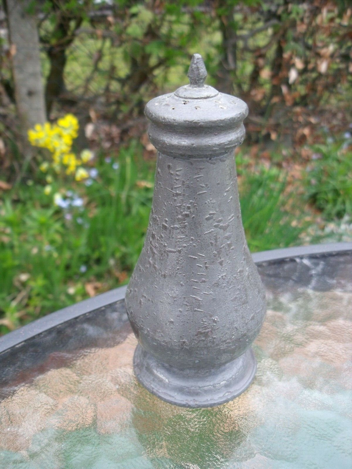 Antique Pewter Pepper Pot or Spice Pot/Shaker/Pounce Pot c1800 + | eBay UK