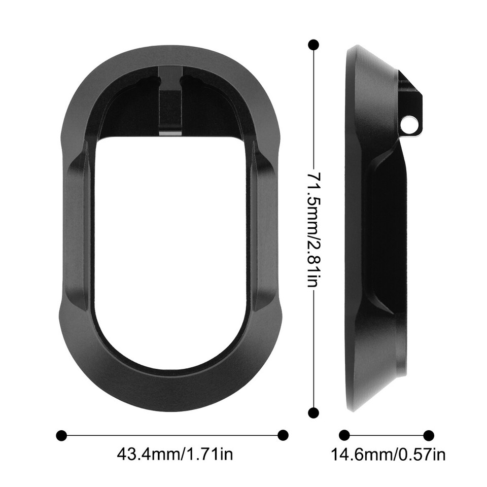 Flared Aluminum Magwell for Heckler & Koch VP9 VP40 Magazine Well ...