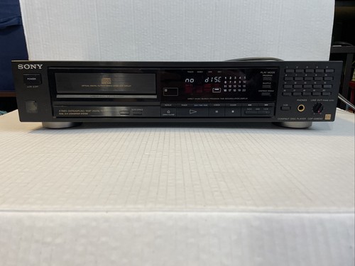 Sony CDP-208 ESD Vintage 1989 CD Player Excellent VGC RARE MADE IN ...