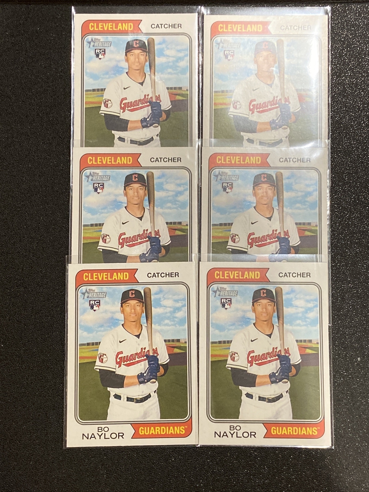 (x6) 2023 Topps Heritage BO NAYLOR Guardians #172 RC Rookie Card Lot | eBay