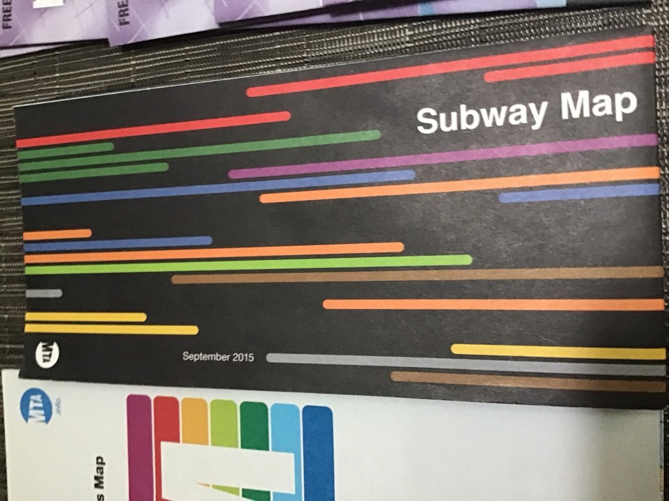 NYC Manhattan MTA Bus Subway Maps Lot Of 10 2000s | eBay