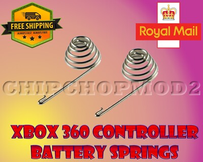 XBOX 360 CONTROLLER BATTERY TERMINAL SPRINGS CONTACTS **GENUINE UK ...