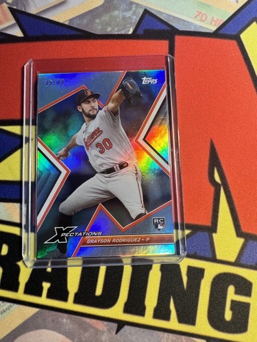 2023 Topps Xpectations Grayson Rodriguez Rainbow Foil #/99 Rookie Card ...
