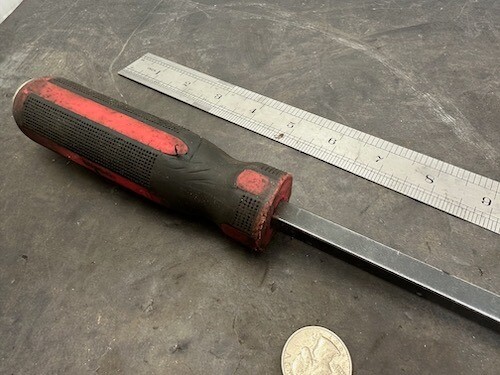 MAC CAPPED STRIKING PRY BAR SCREWDRIVER, Padded Grip, CPB817R | eBay