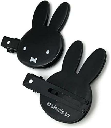 Miffy Black Hair Clip Set (2 Pieces) | eBay