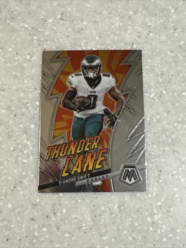 D’Andre Swift 2023 Panini Mosaic #TL-DSW Thunder Lane Insert | eBay