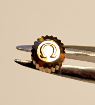 Vintage Original OMEGA crown, used, great condition, watch crowns | eBay
