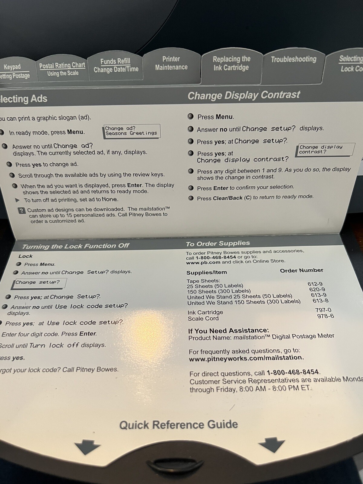 Pitney Bowes Mailstation 2 Small Office Series Digital Postage Scale ...