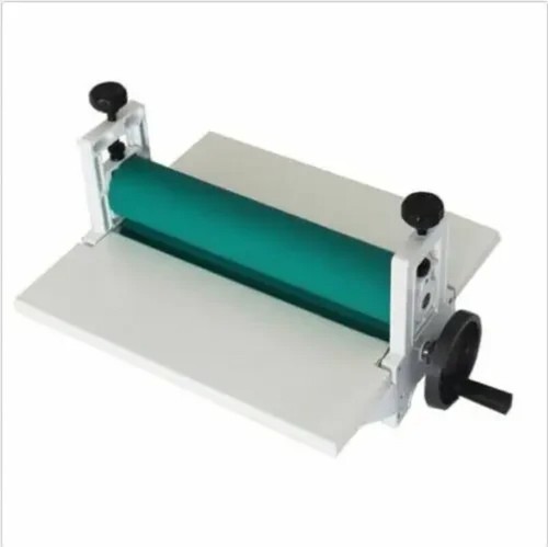 350mm Manual Roll Laminating Machine Photo Vinyl Protect Rubber Cold ...