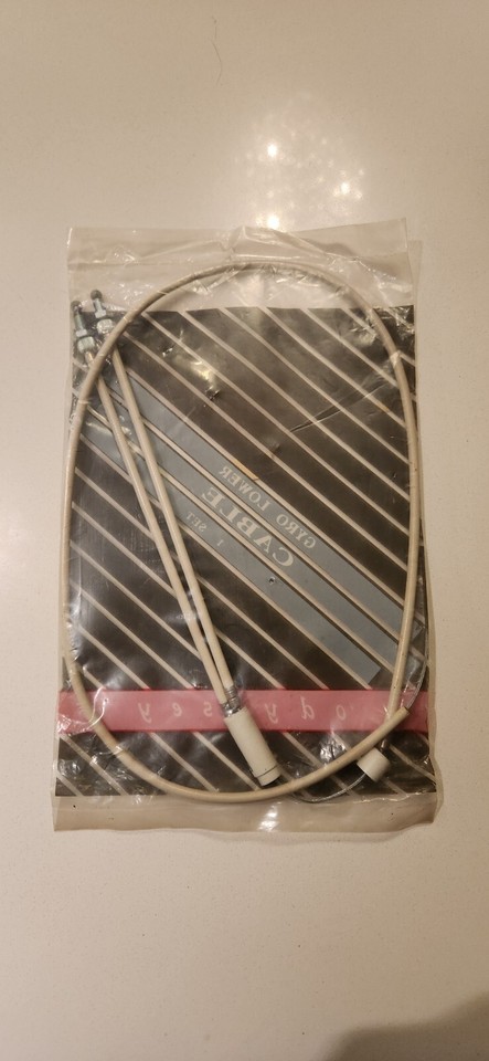 White NOS Odyssey Gyro Lower Cable Gt Performer Dyno Haro BMX | eBay